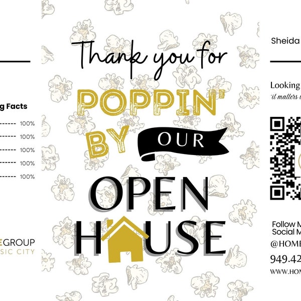 Open House Giveaways - Etsy