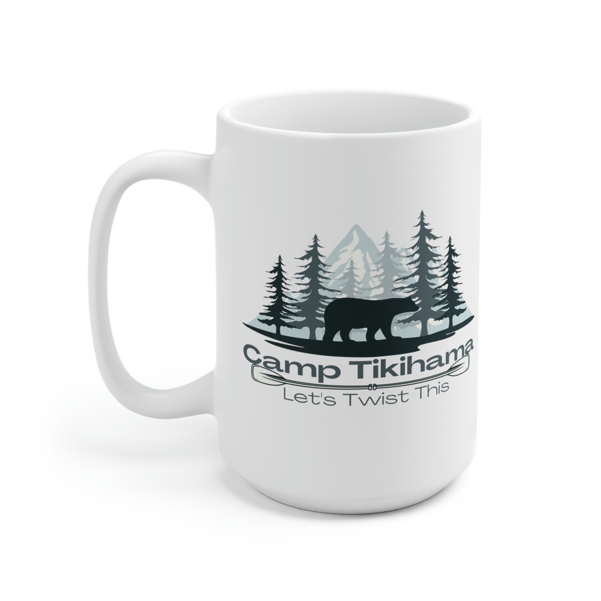 Camp Tikihama 15oz Mug/psych Fan Gifts/psych TV Show Mug/psych - Etsy