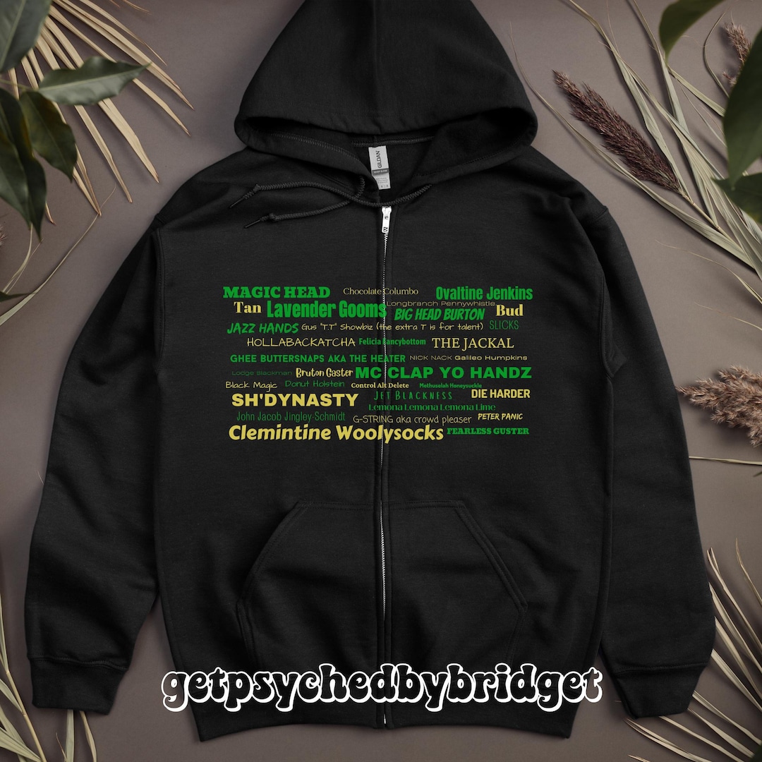 Psych Tv Show Gus Nicknames/psych Zip up Hoodie/psych Zip Up/psych Tv ...