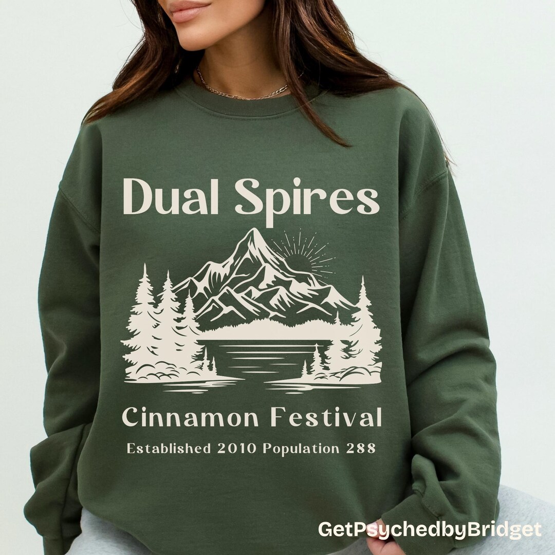 Psych Tv Show Dual Spires Cinnamon Festival Sweatshirt-psych Tv Show ...