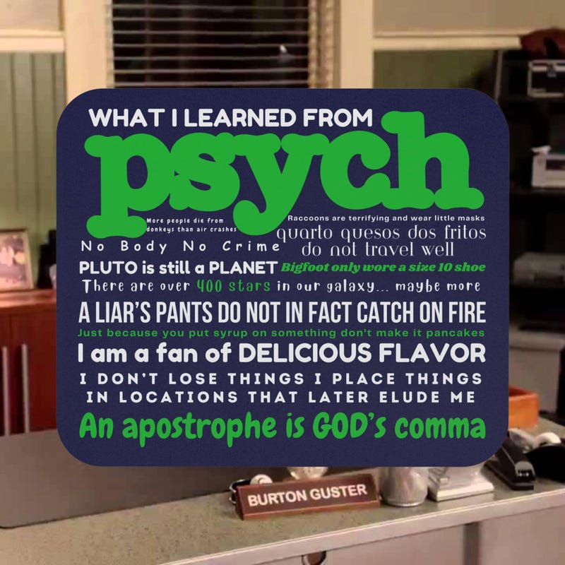 Psych Tv Show - Etsy