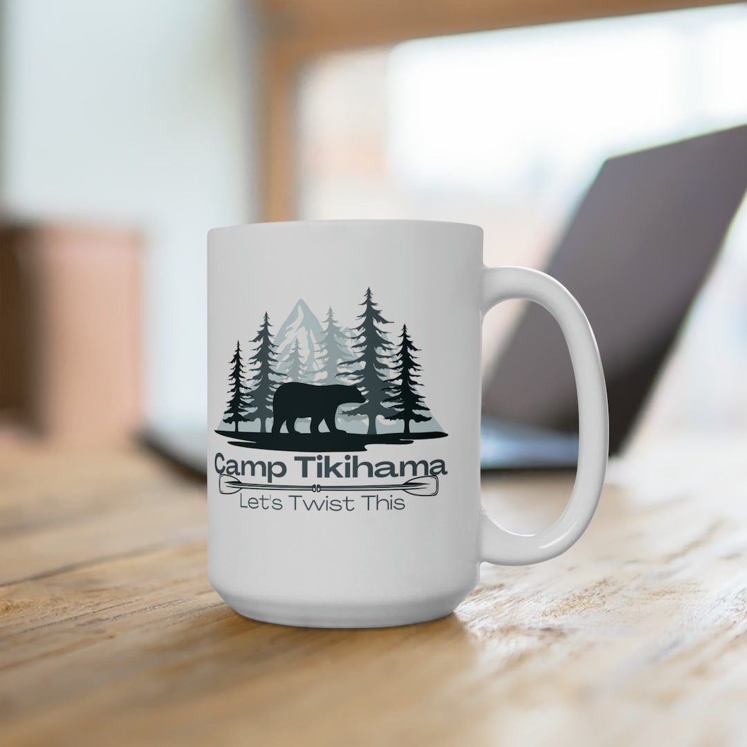 Camp Tikihama 15oz Mug/psych Fan Gifts/psych TV Show Mug/psych Fan Mug ...