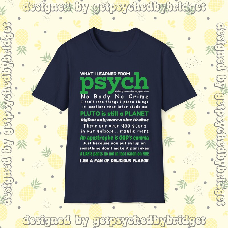 Psych Tv Show - Etsy