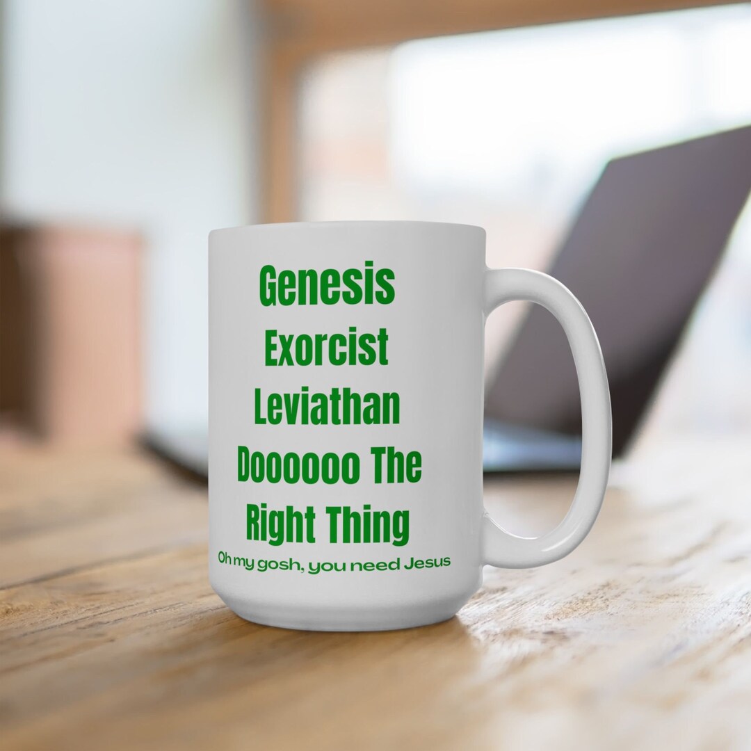 Psych Tv Show Genesis Exorcist 15oz Mug, Psych TV Show Fan Gift, Psych ...