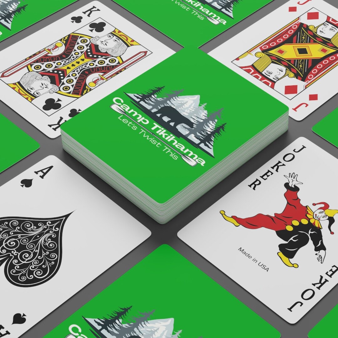 Camp Tikihama Playing Cards/psych Tv/psych Movies/shawn and - Etsy