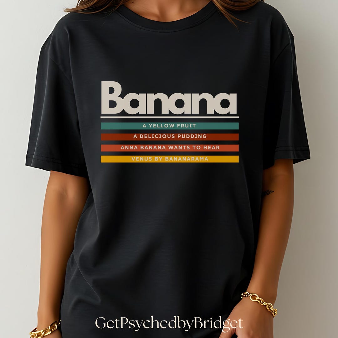 Psych Tv Show Retro Banana T-shirt/funny Psych Tv Shirt/psych Fan T ...