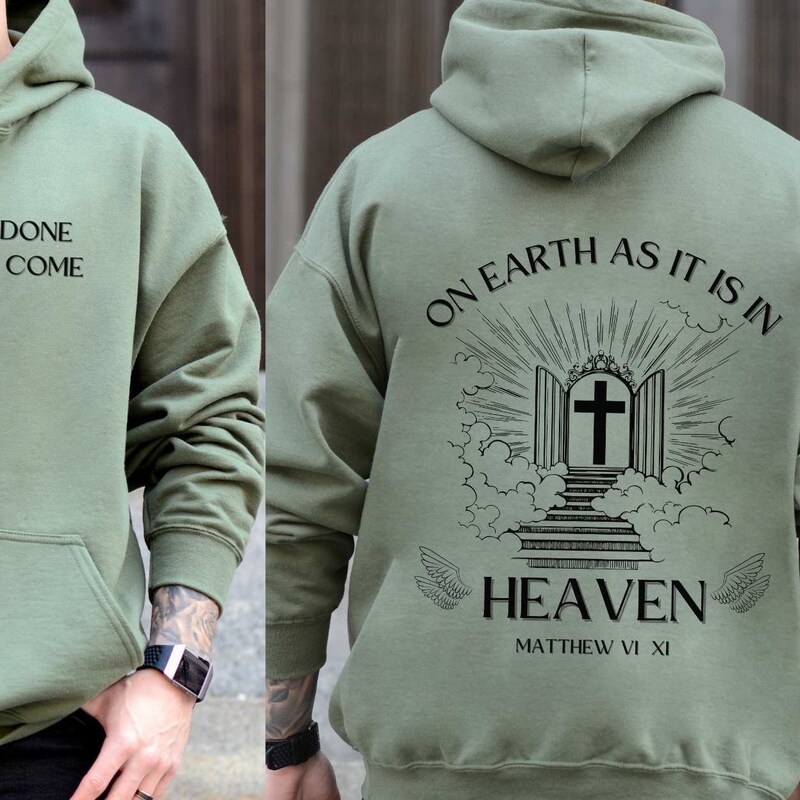 Bible Verse Hoodie - Etsy