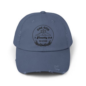 One God Jesus Hat Christian Birthday Gift Baptism Gift Godly Gift Bible ...