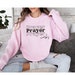 Prayerful Sweatshirt Prayer Sweater Christian Crewneck Godly Sweater ...