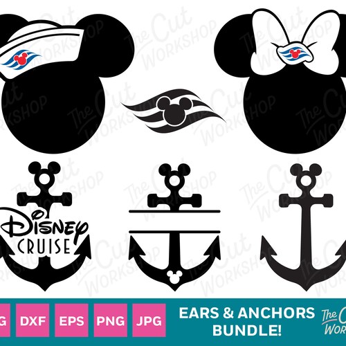 DCL Chip and Dale Sailor SVG PNG Bmp Dxf Sublimation cricut - Etsy