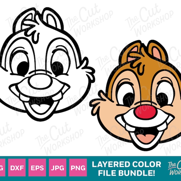 Chip and Dale - Etsy