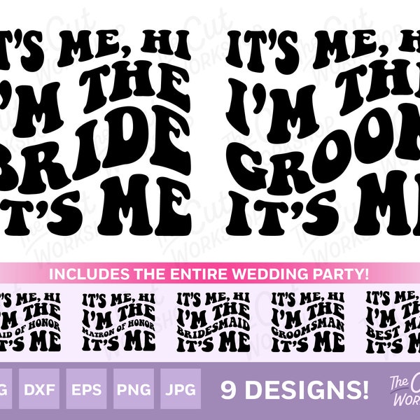 Hi Im the Bride Its Me Svg - Etsy