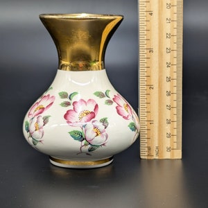 Vintage Prinknash Pottery of Gloucester England 4" Tall Vase With ...