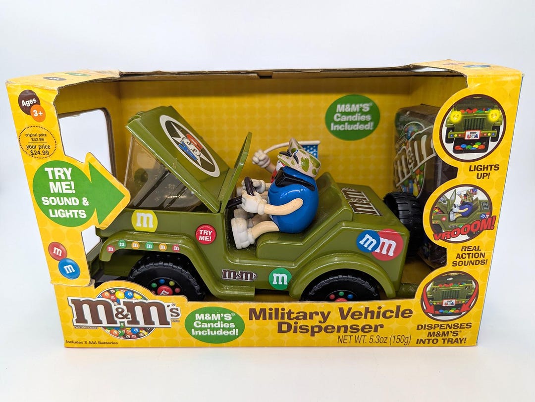 M&m's Military Vehicle Candy Dispenser With Lights and Sound in ...