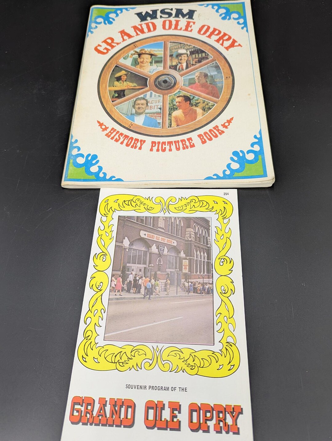 Vintage 1969 GRAND OLE OPRY History Picture Book and Souvenir Program of the Grand Ole Opry ...