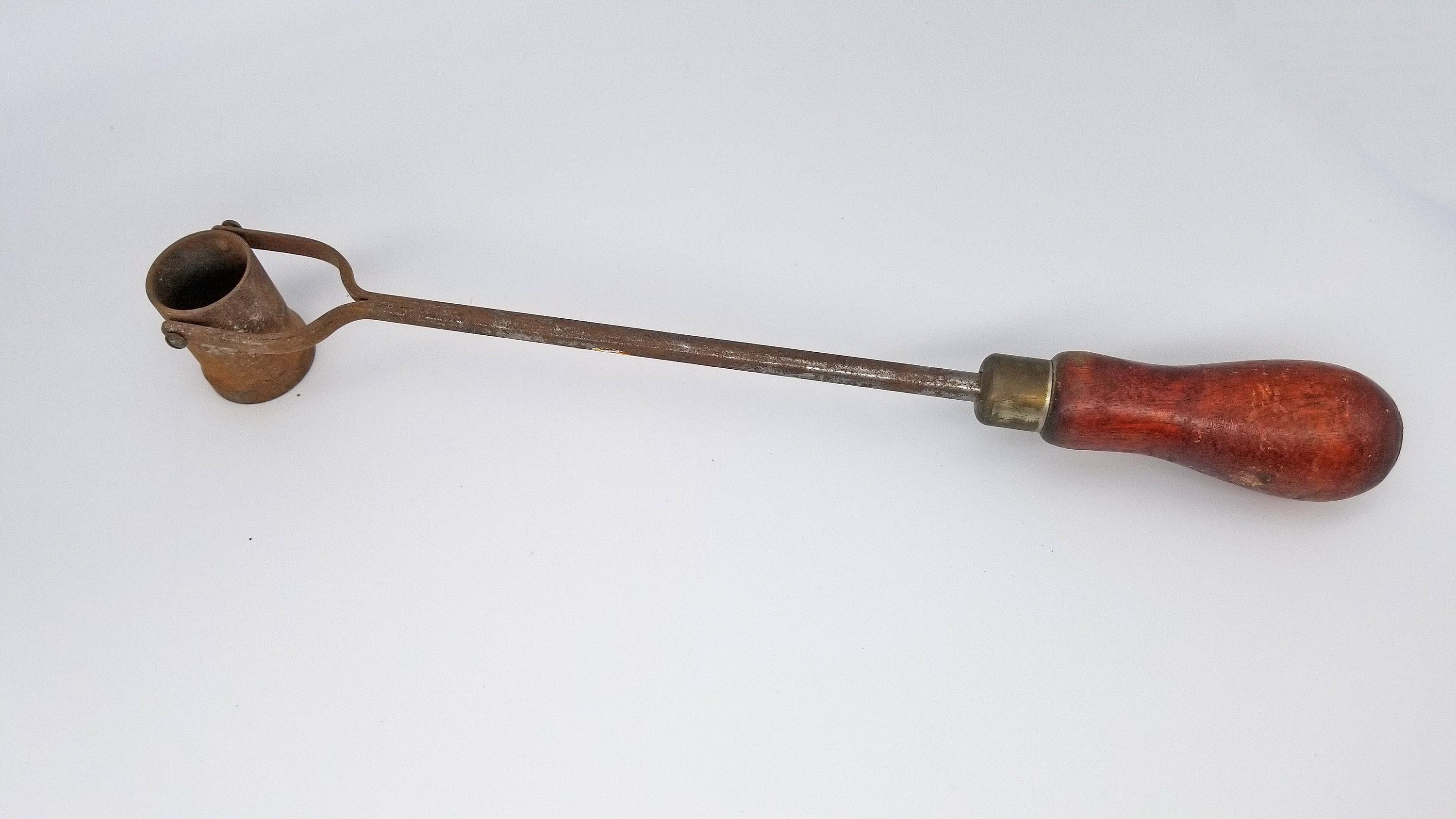 Vintage 1950s Lead Ladle With Swivel Pouring Pot and Wood - Etsy