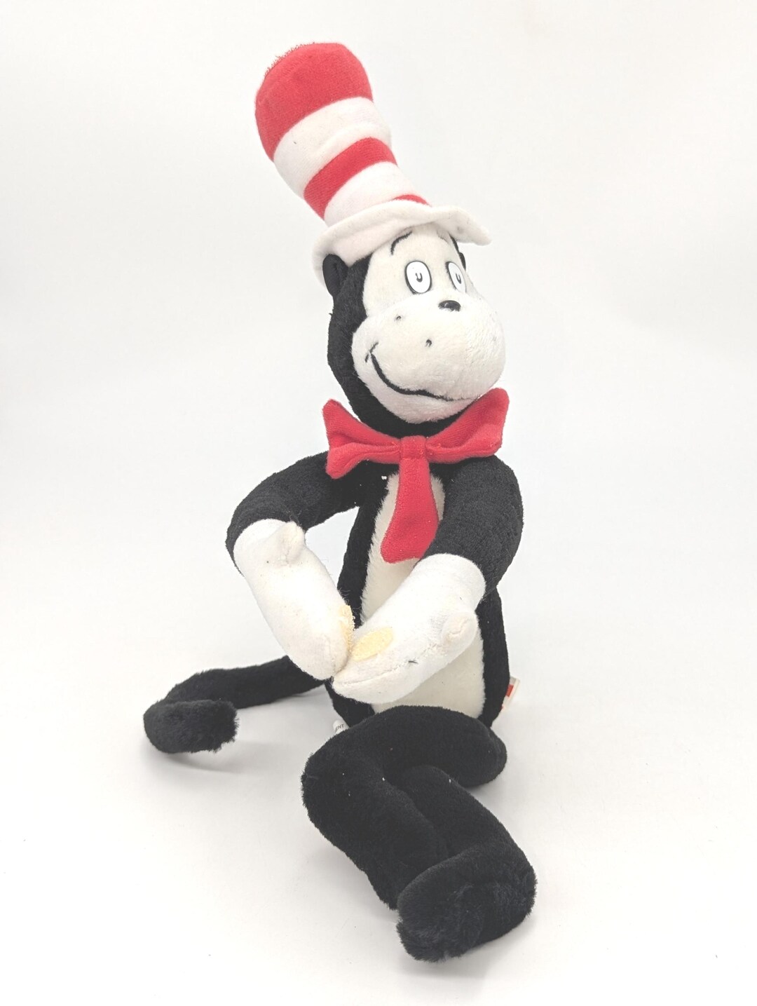 Vintage 2003 Dr. Seuss's Cat in the Hat 16" Bendable Plush Official ...