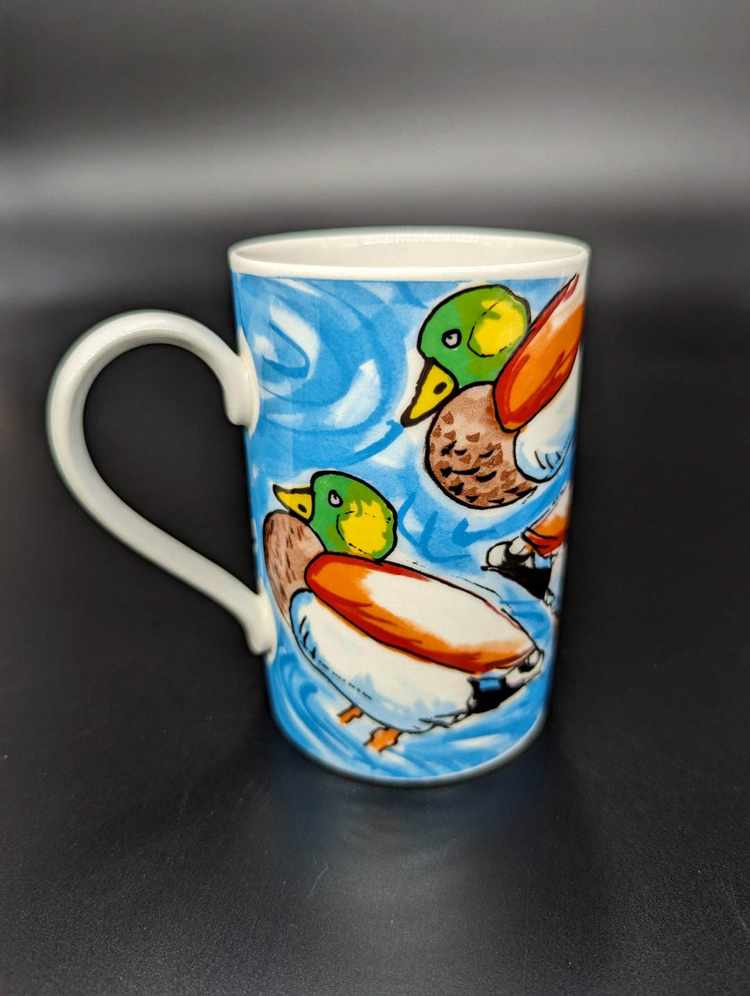 Vintage DUNOON Stoneware Mug Animal Farm Designed by Jane Brookshaw ...