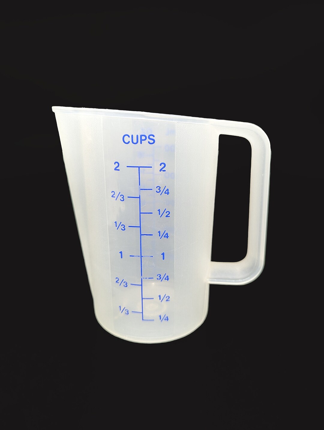Tupperware 2 Cup Pitcher Style Measuring Cup - V2886 - Etsy