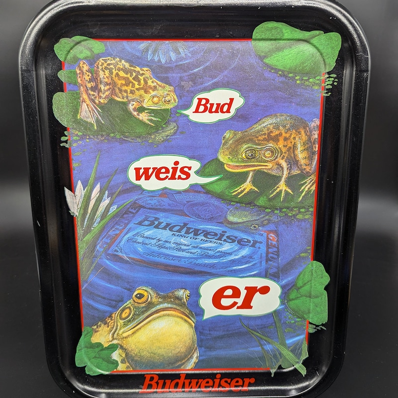 Budweiser Frogs - Etsy