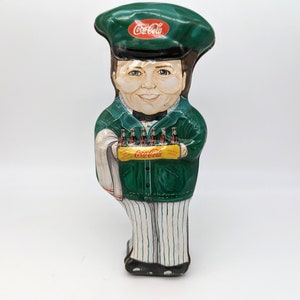Vintage 1999 Coca-cola Delivery Man Tin Container - V0671 - Etsy