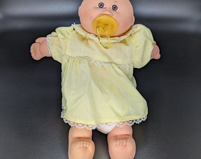 Vintage 1985 Coleco CABBAGE PATCH Preemie Pacifier Doll With Pacifier ...