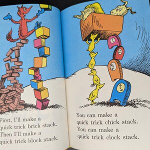 Vintage 1965 Dr. Seuss "fox in Socks" Hardcover Children's Book - V3409 ...