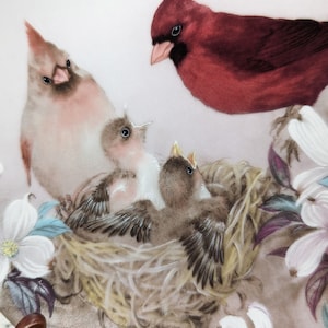 Vintage 1989 Cardinal Plate Limited Edition and Numbered "morning ...