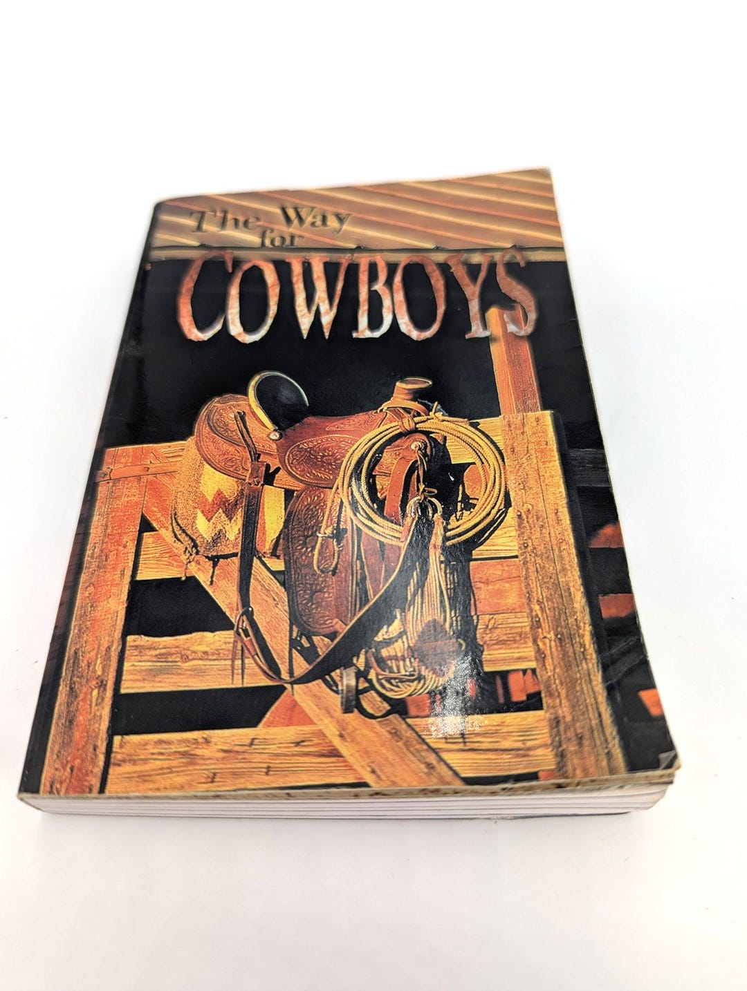 Vintage 2000 Book "the Way for Cowboys" New Testament Psalms and ...