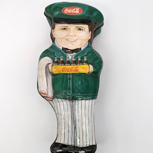 Vintage 1999 Coca-cola Delivery Man Tin Container - V0671 - Etsy