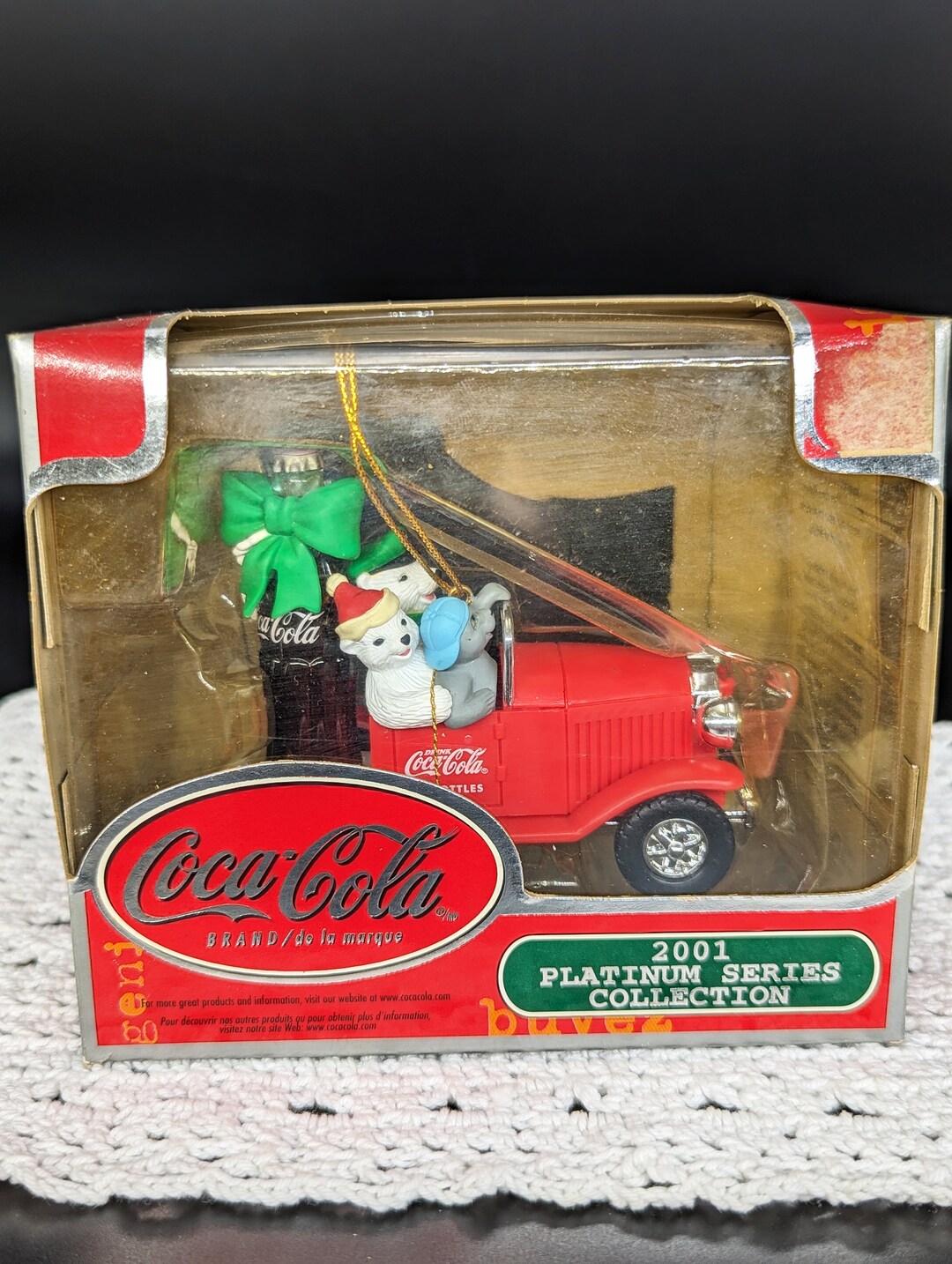 Vintage 2001 Coca-cola Platinum Series Collection Christmas - Etsy