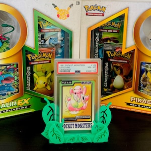 Grass Stand Custom 3D Printed PSA, CGC, Beckett, HGA Graded Pokémon ...