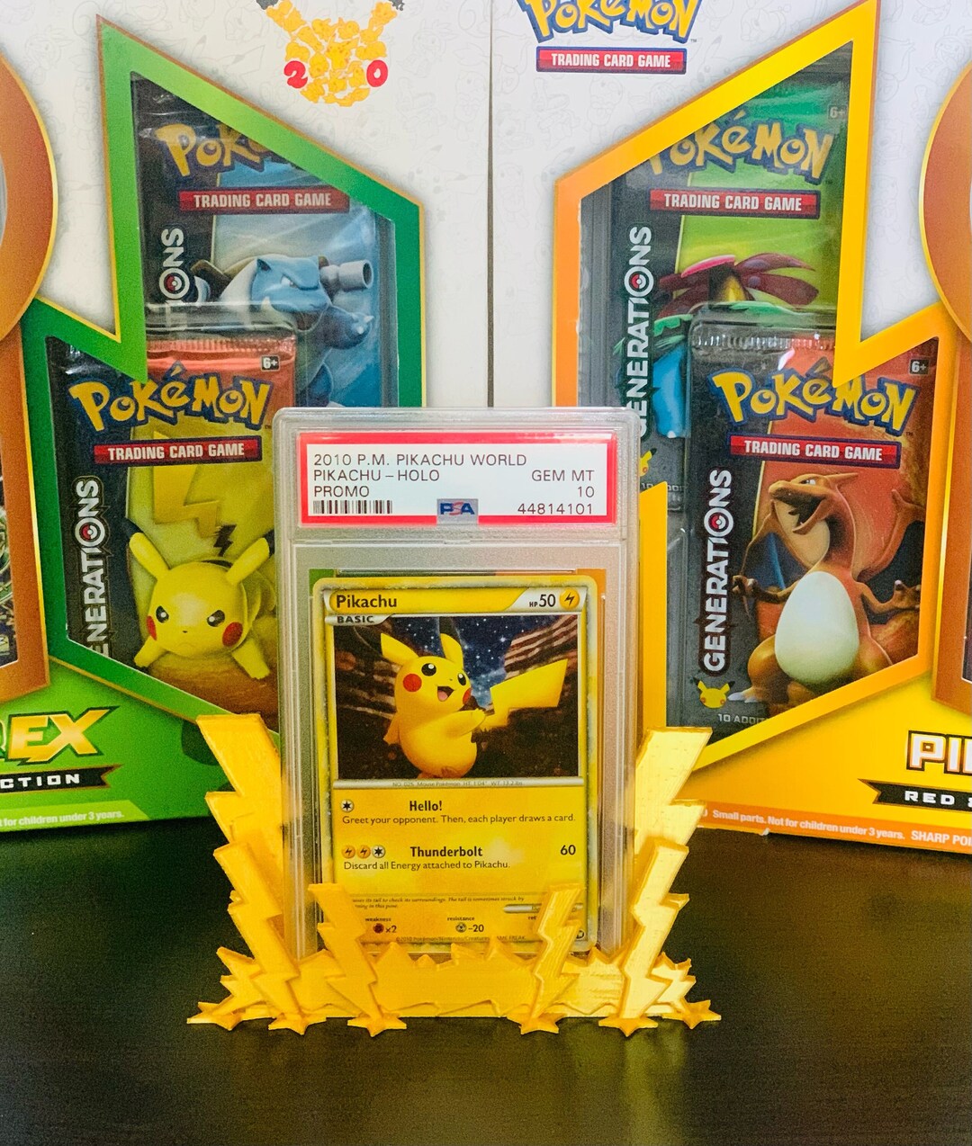 Electric Card Stand Custom 3D Printed PSA, CGC, Beckett, HGA Graded ...