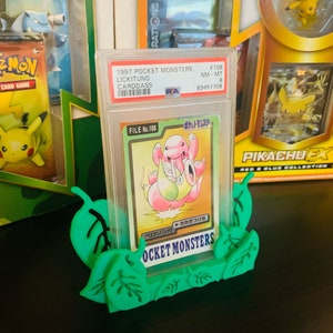 Grass Stand Custom 3D Printed PSA, CGC, Beckett, HGA Graded Pokémon ...