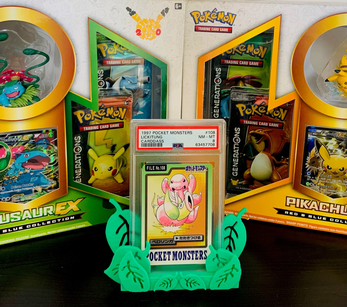 Grass Stand Custom 3D Printed PSA CGC Beckett HGA Graded - Etsy