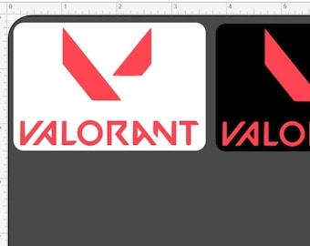 Valorant Game Logo - Etsy