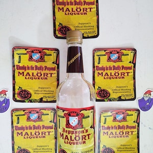 Custom Malort Bottle Labels 750ml - Etsy