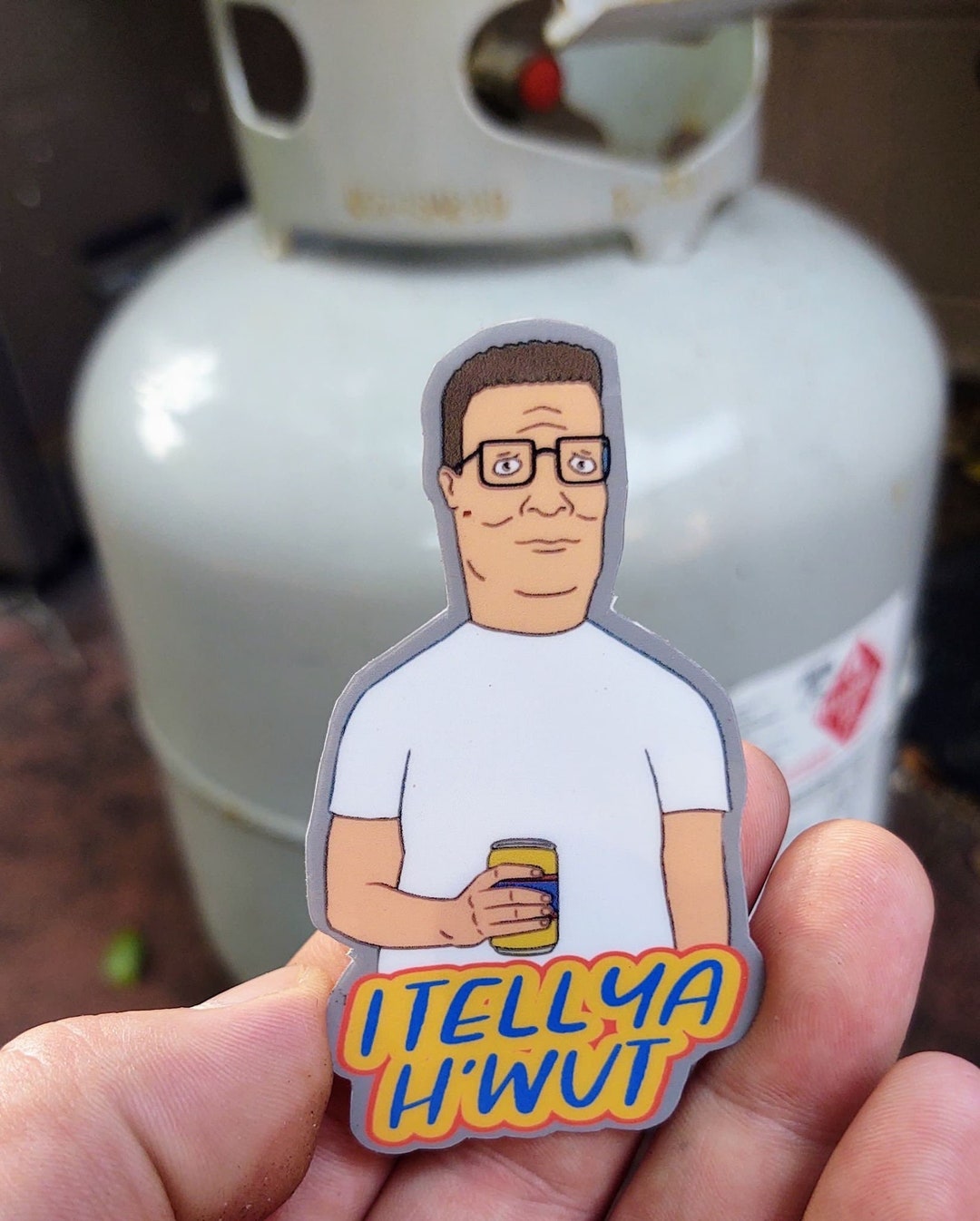 I Tell Ya Whut Hank Hill Sticker - Etsy