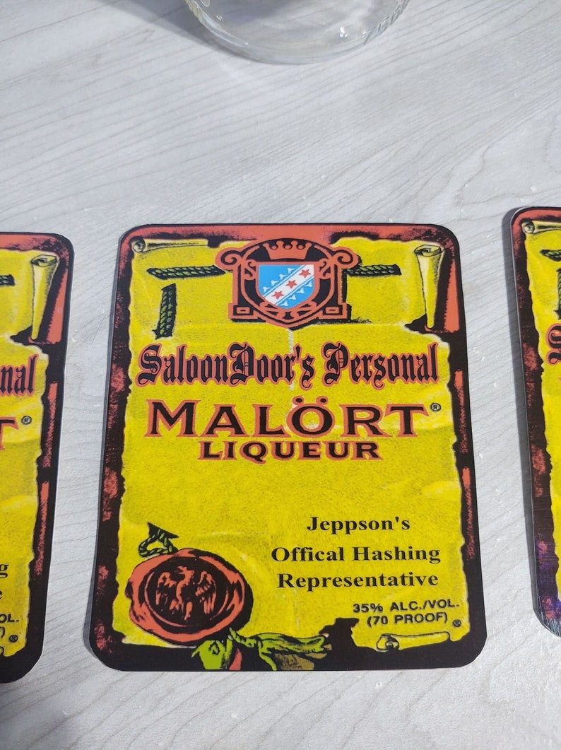 Custom Malort Bottle Labels 750ml - Etsy