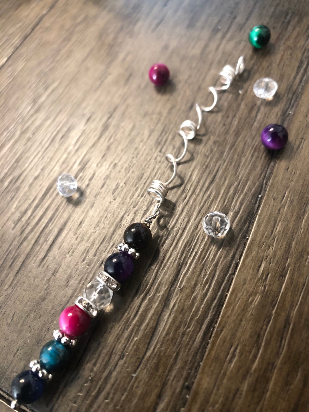 Micro Loc and Sister Loc Multi Stone Loc Jewel - Etsy