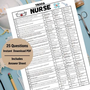 Nurse Trivia Game - Fun & Educational Quiz for Nurses and Healthcare ...