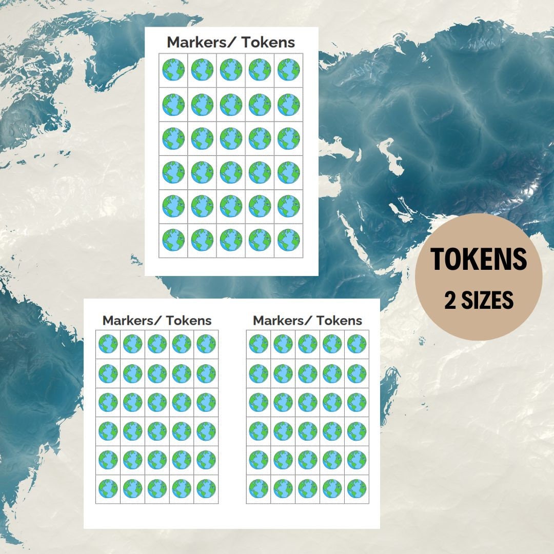 Countries Bingo, Geography Bingo, Travel Bingo Game, Classroom Game ...