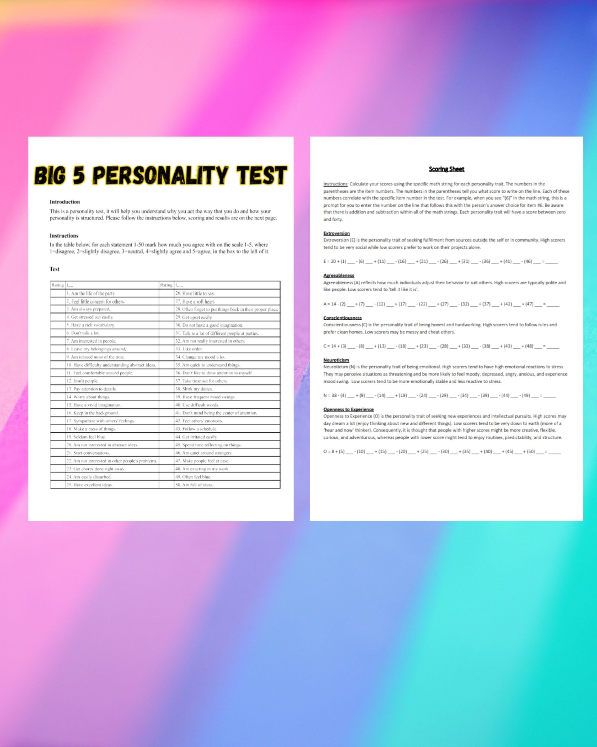 Personality Test, Personality Quiz, Career Personality Test ...