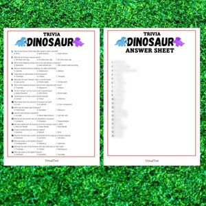 Dinosaur Quiz, Dinosaur Trivia, Dinosaur Games, Animal Trivia, Animal ...
