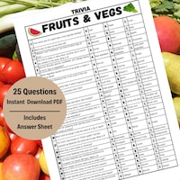 Dumpling Trivia Game | Printable Dumpling Quiz, Food (PDF Download) - Etsy