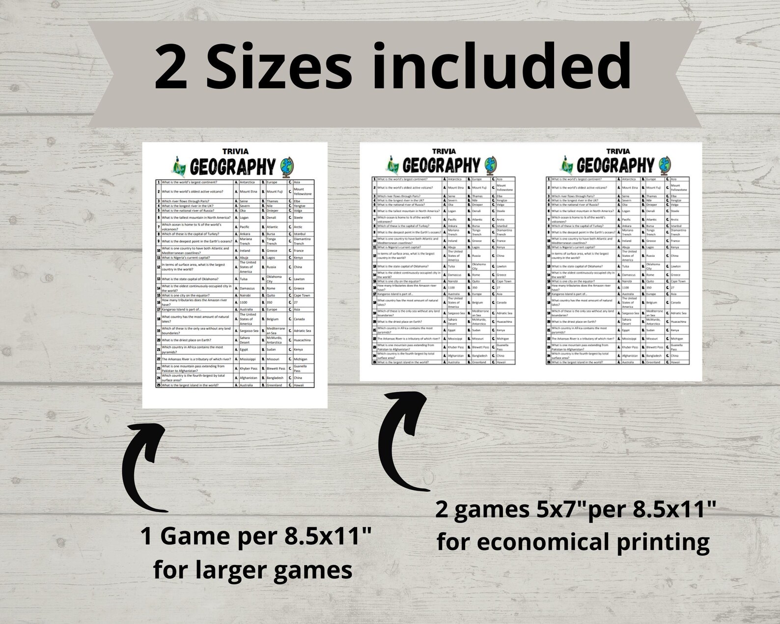 Geography Trivia Game: Fun & Educational Quiz for All Ages, Perfect for ...