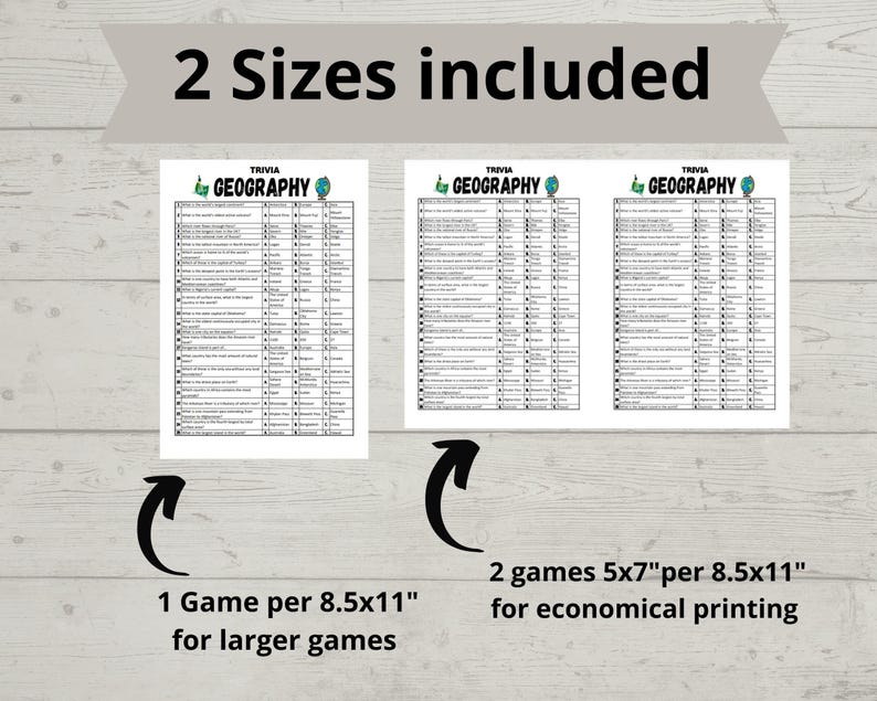 Geography Trivia Game: Fun & Educational Quiz for All Ages, Perfect for ...