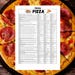 Pizza Trivia, Pizza Trivia Game, Pizza Party, Food Themed Trivia, Food ...
