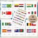 Countries Bingo Game: Geography Classroom Activity (PDF Download) - Etsy