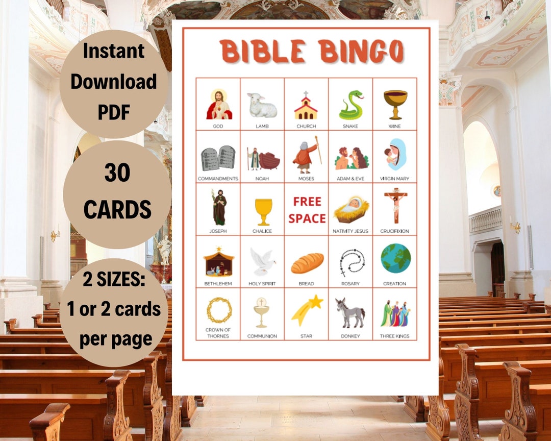 Bible Bingo Game, Bible Games, Bible Jeopardy, Bible Puzzles, Christian ...